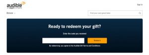 Audible Gift Cards: Where to Buy and How to Redeem