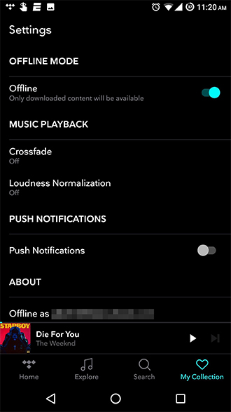 How to Turn on Tidal Offline Mode on Desktop/Mobile
